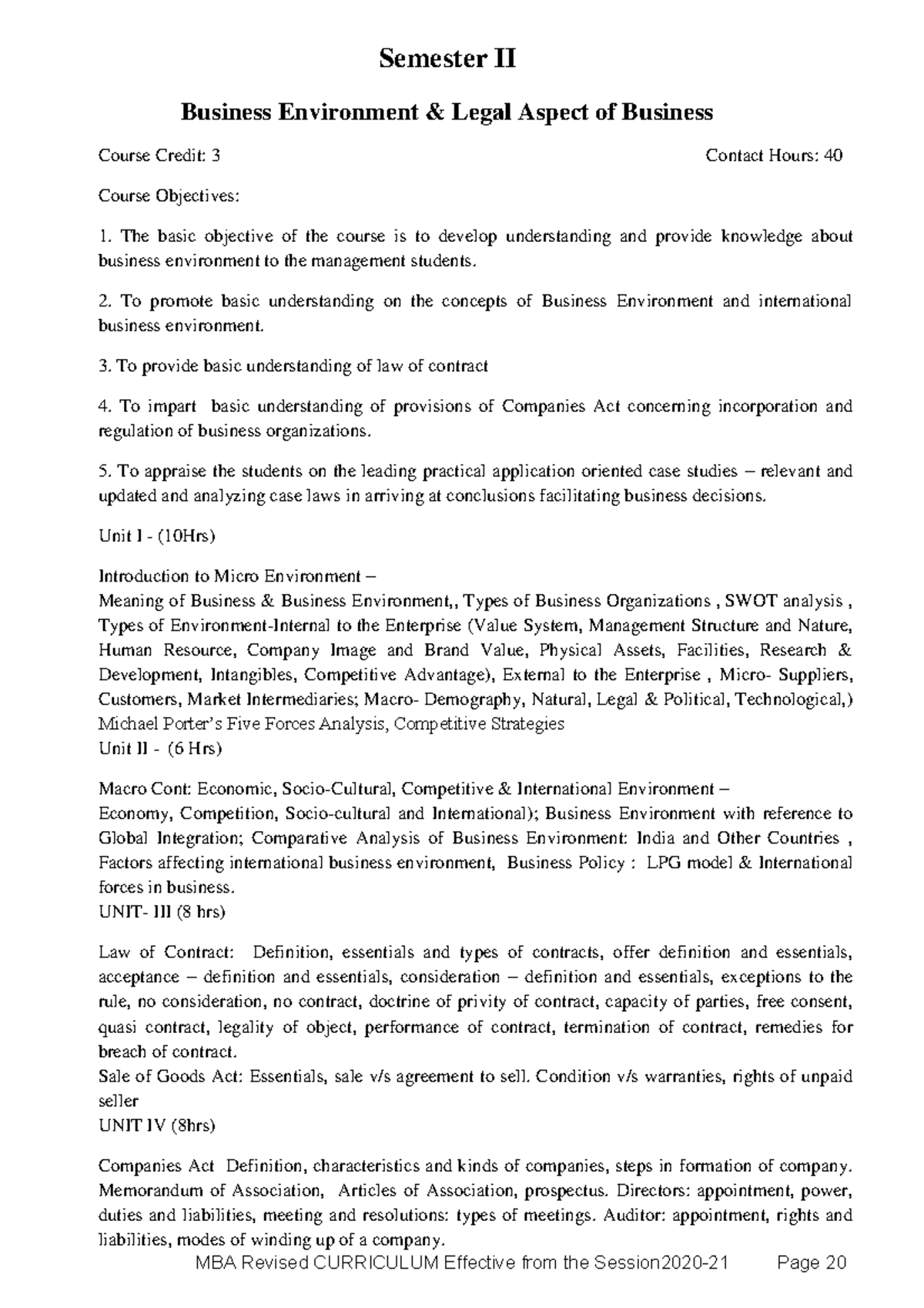 M.B.A second semester - It is very essential assignment - Semester II ...