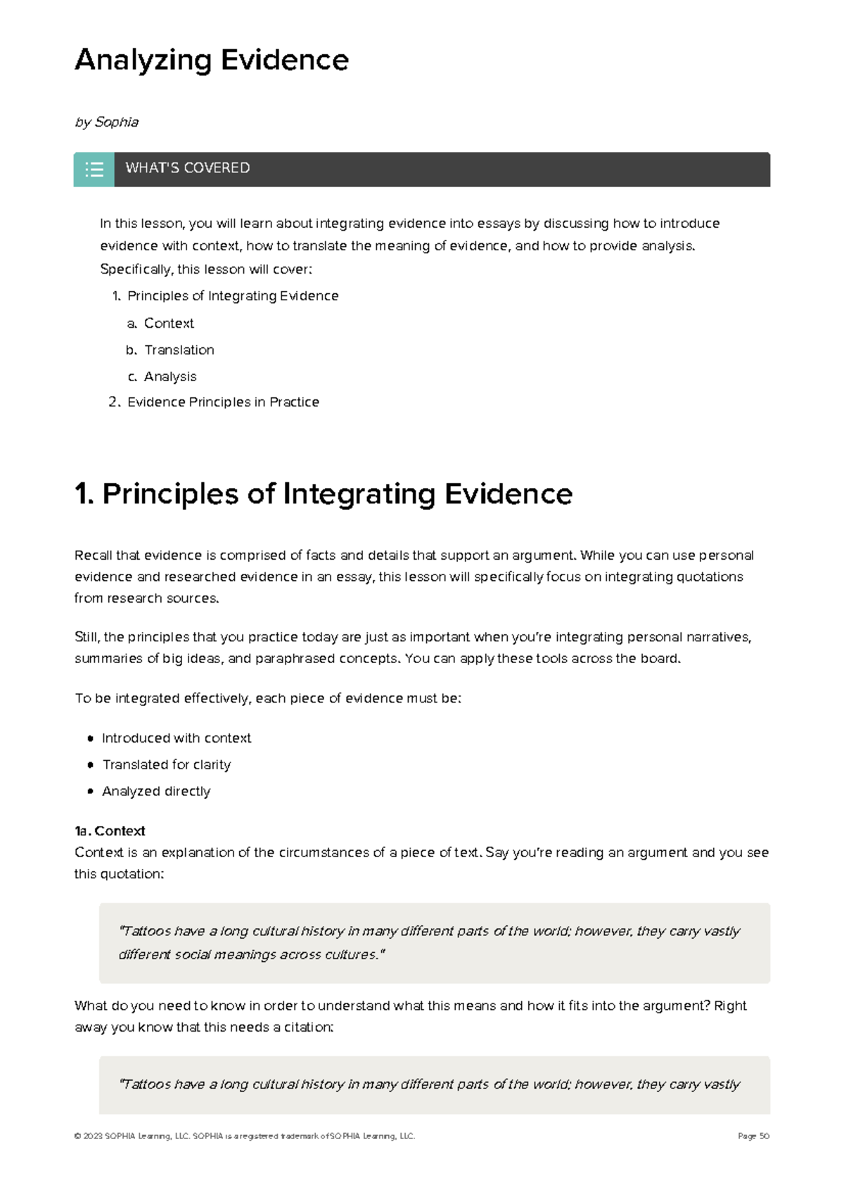 Unit-4-tutorials-argumentative-writing (3 - Analyzing Evidence by ...