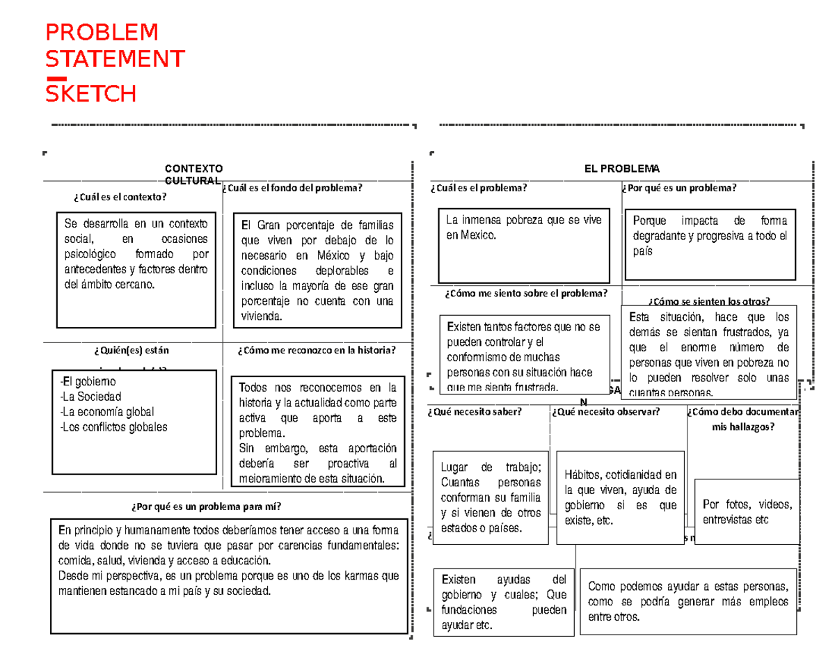 Toolkit Problem Statement Sketch ED Gera y Kari - PROBLEM STATEMENT SKETCH CONTEXTO CULTURAL ...