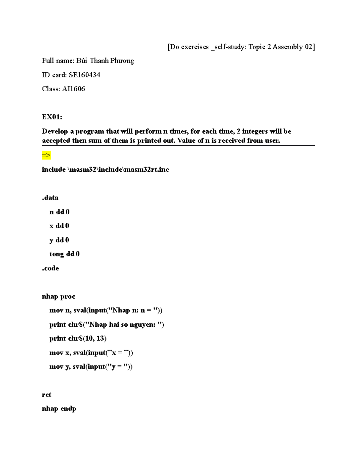 Chapter 13 - [ Topic 2 - Assembly 02] - Instruction Sets- addresing ...