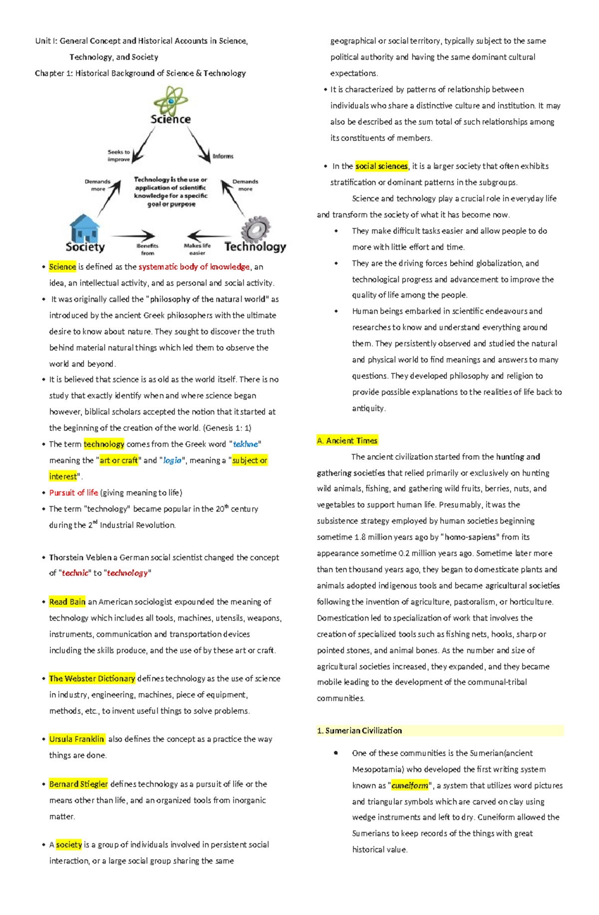 Chapter 1 - Unit I: General Concept and Historical Accounts in Science ...