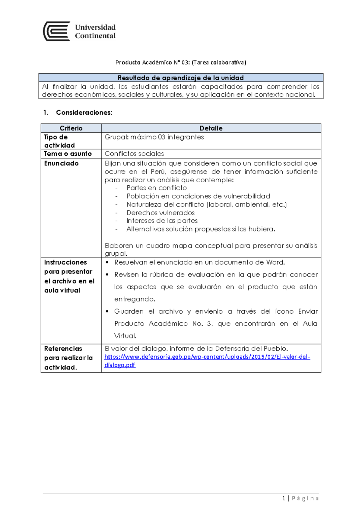 PA3 Tarea colaborativa - Tagged - Producto Académico N° 03: (Tarea colaborativa) Resultado de ...