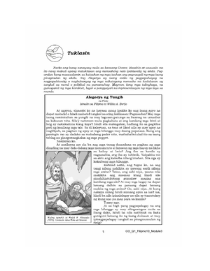 ANA - filipino - Dear self, I just want to tell you that I hope all ...