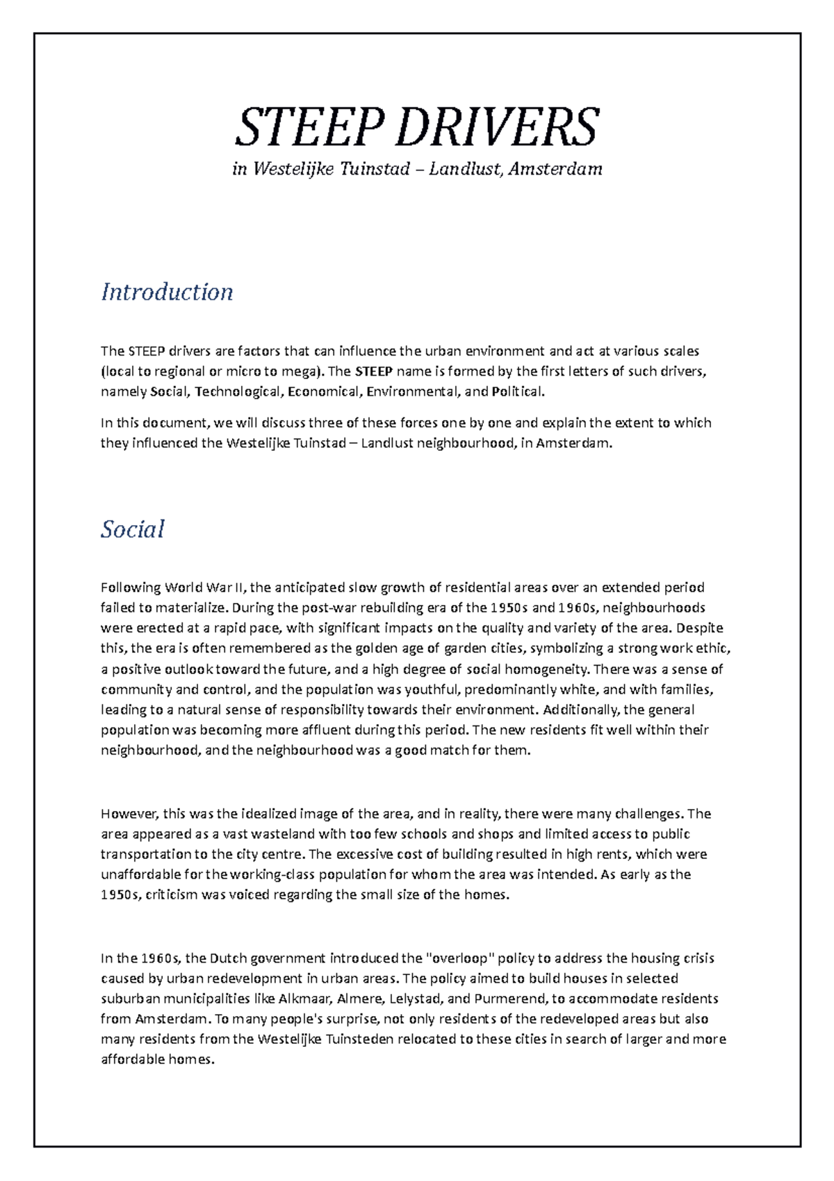 Steep drivers - STEEP DRIVERS in Westelijke Tuinstad – Landlust ...