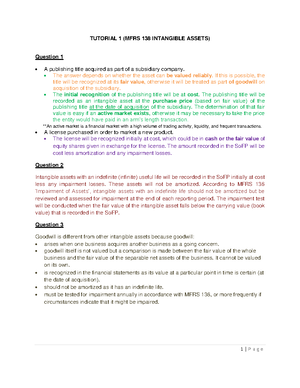 CR Notes Lecture 8 - [CR Lecture 8] MFRS 140 Investment Properties ...