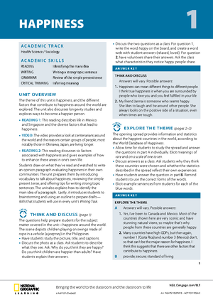 Reading Explorer 2E2 Teacher's Guide - Reading Explorer 2 (2nd Edition ...