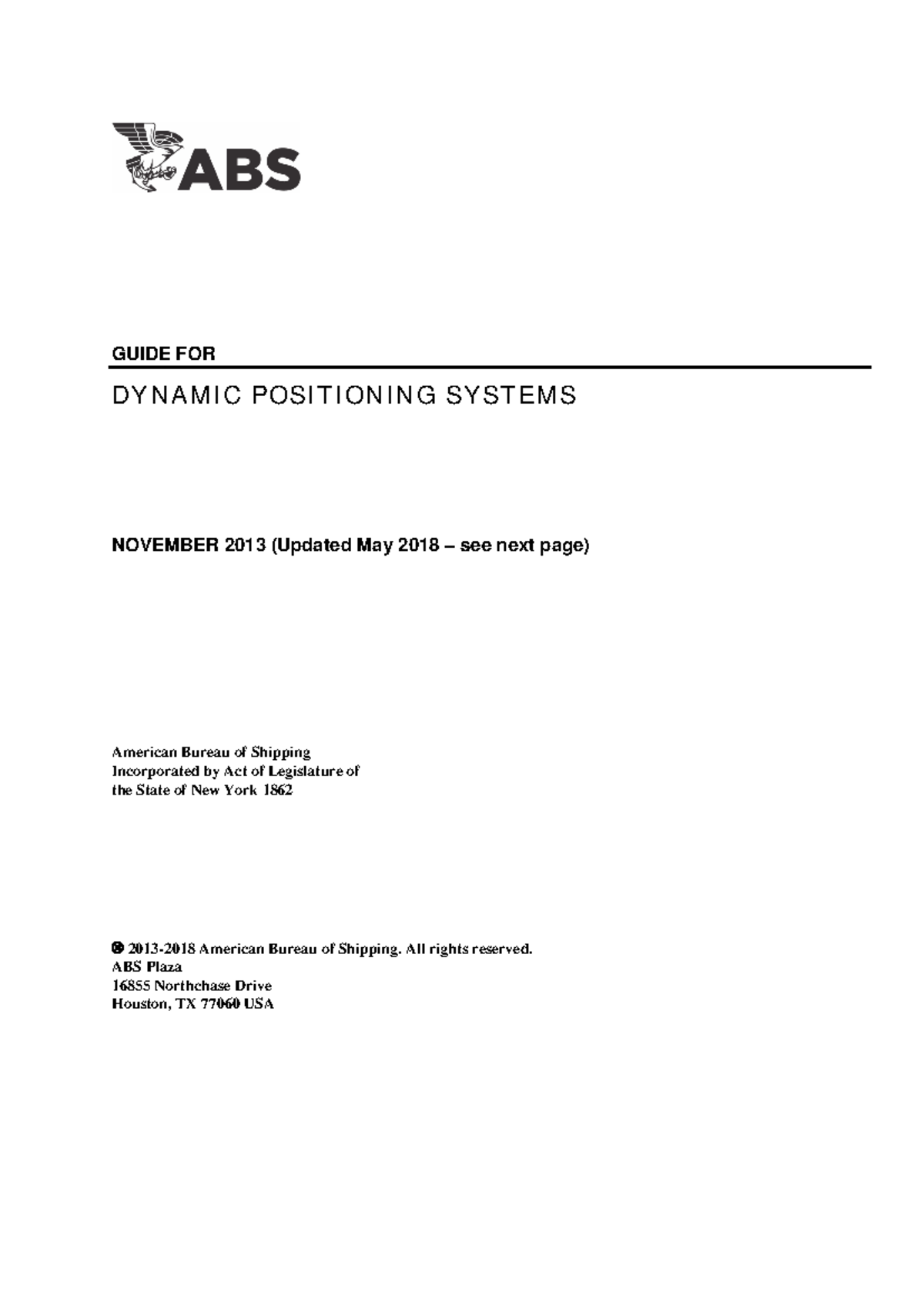 DPS Guide e-May18 - Dp systems - G u i d e f o r D y n a m i c P o s i ...