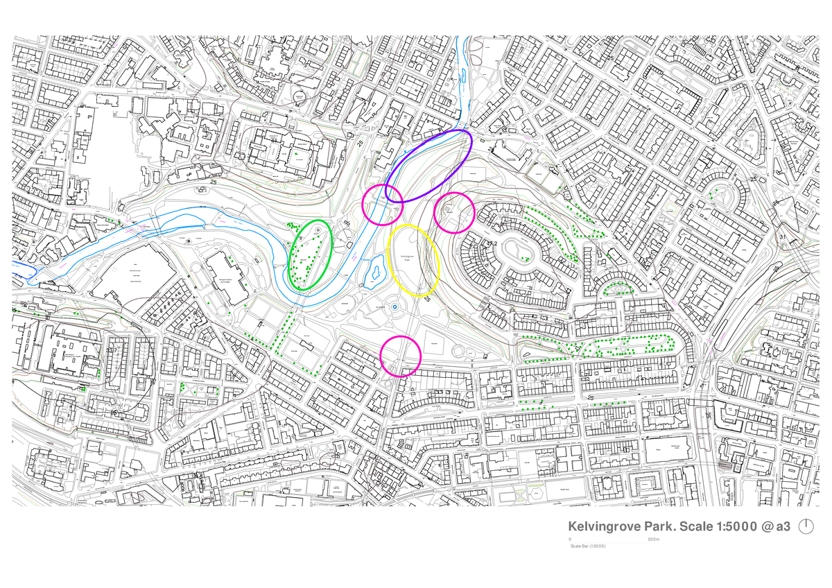 KG Park 1:5000 Map - NE NT 21 1 17 1 15 193 11 9 187 7 183 5 3 EE T STR ...