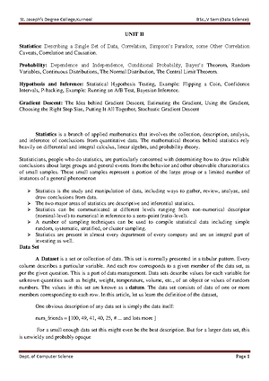 BCA-IOT-UNIT 1 - Bca unit 1 notes - Internet of Things (IoT) The ...