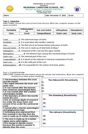 Q3-Math8-SSLM-WEEK1 - math - MATHEMATICS 8 Name ...