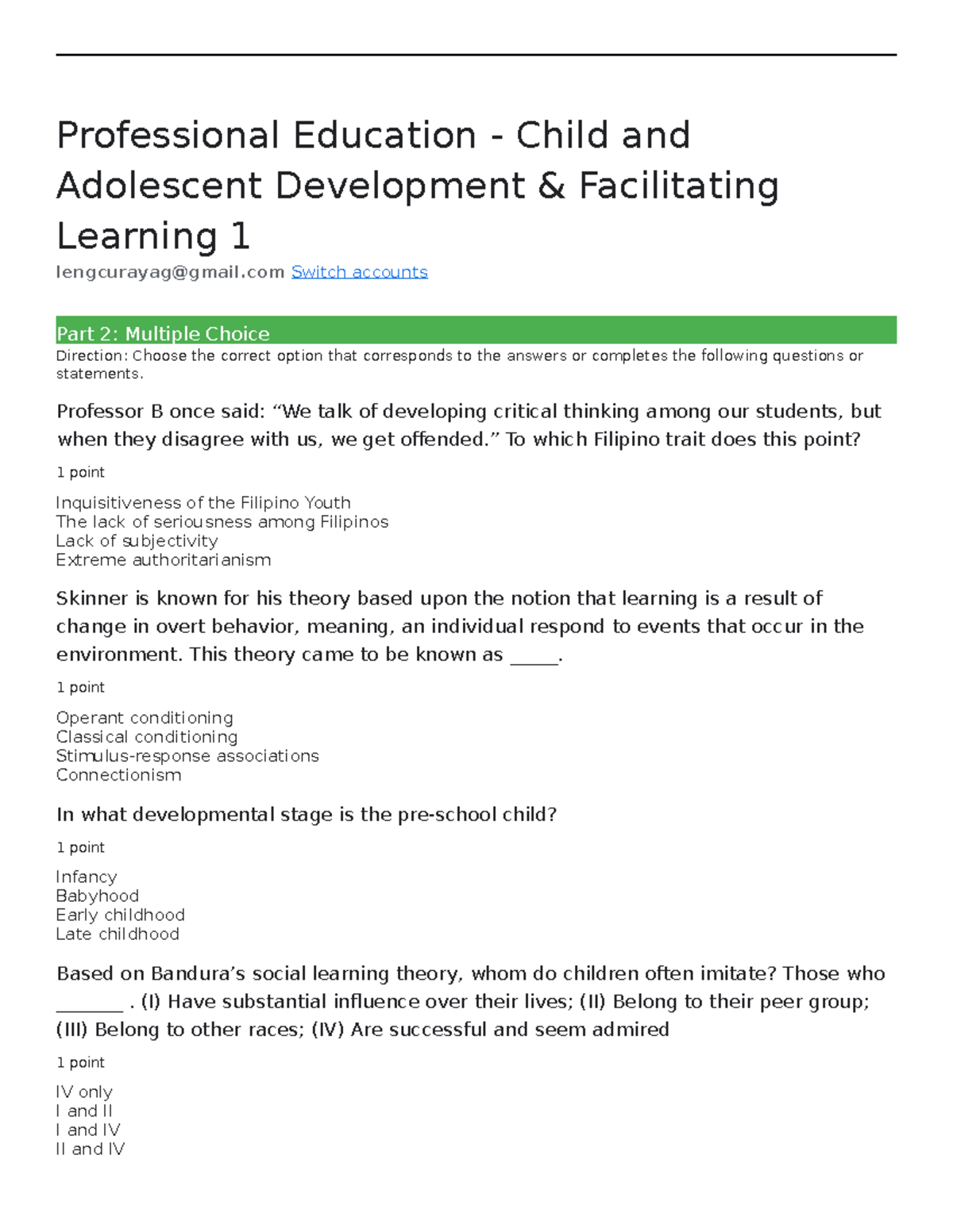 Professional Education CAD Facil PART I - Professional Education ...