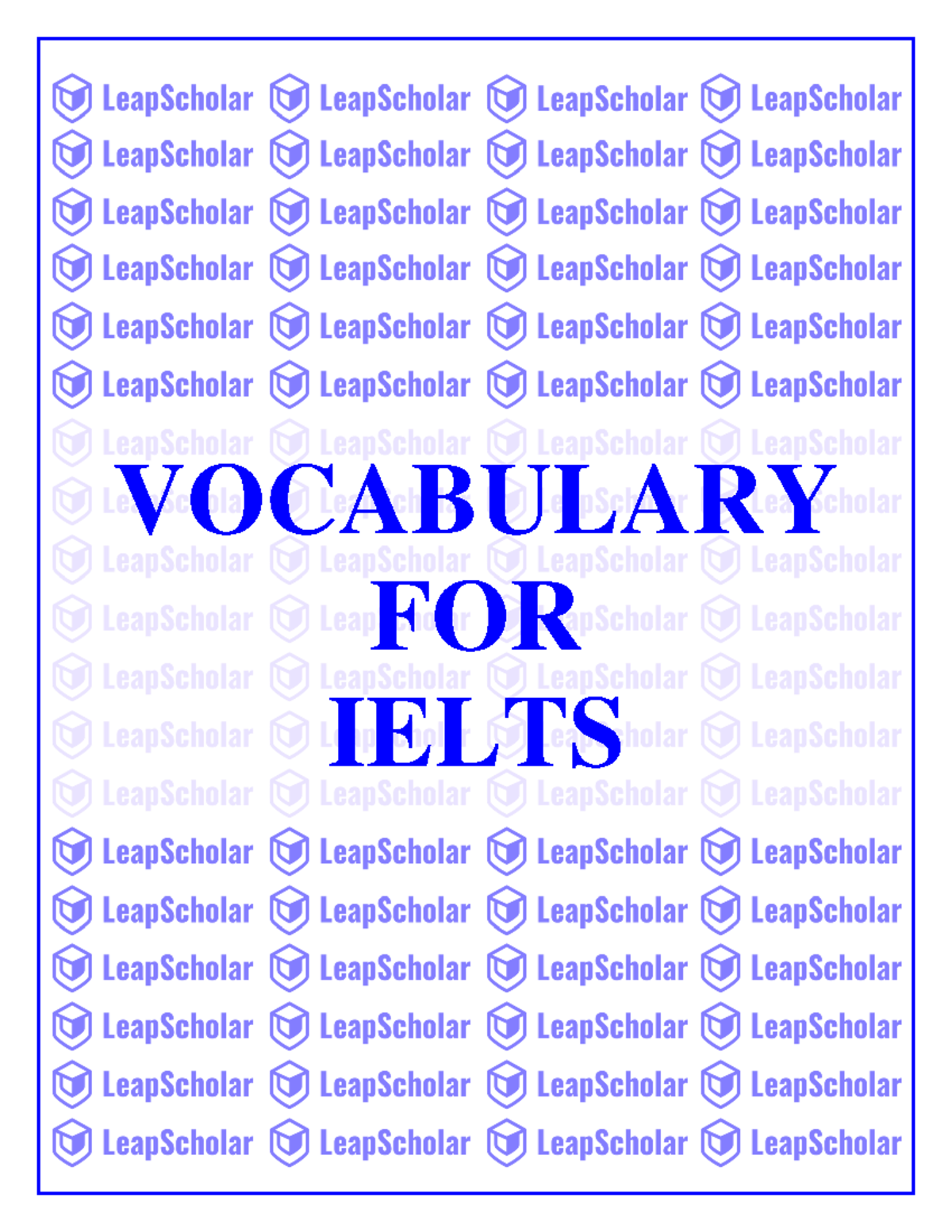Ielts Useful Vocabulary LIST - VOCABULARY FOR IELTS WRITING RELATED ...