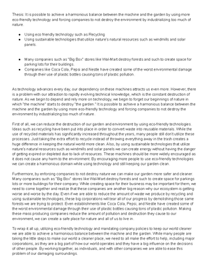 AP LANG Notes on Walking the Path Between Worlds - Audience: The ...