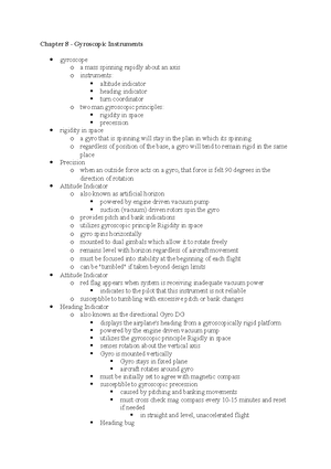 Aeromedical Factors - These notes are taken during class and are used ...