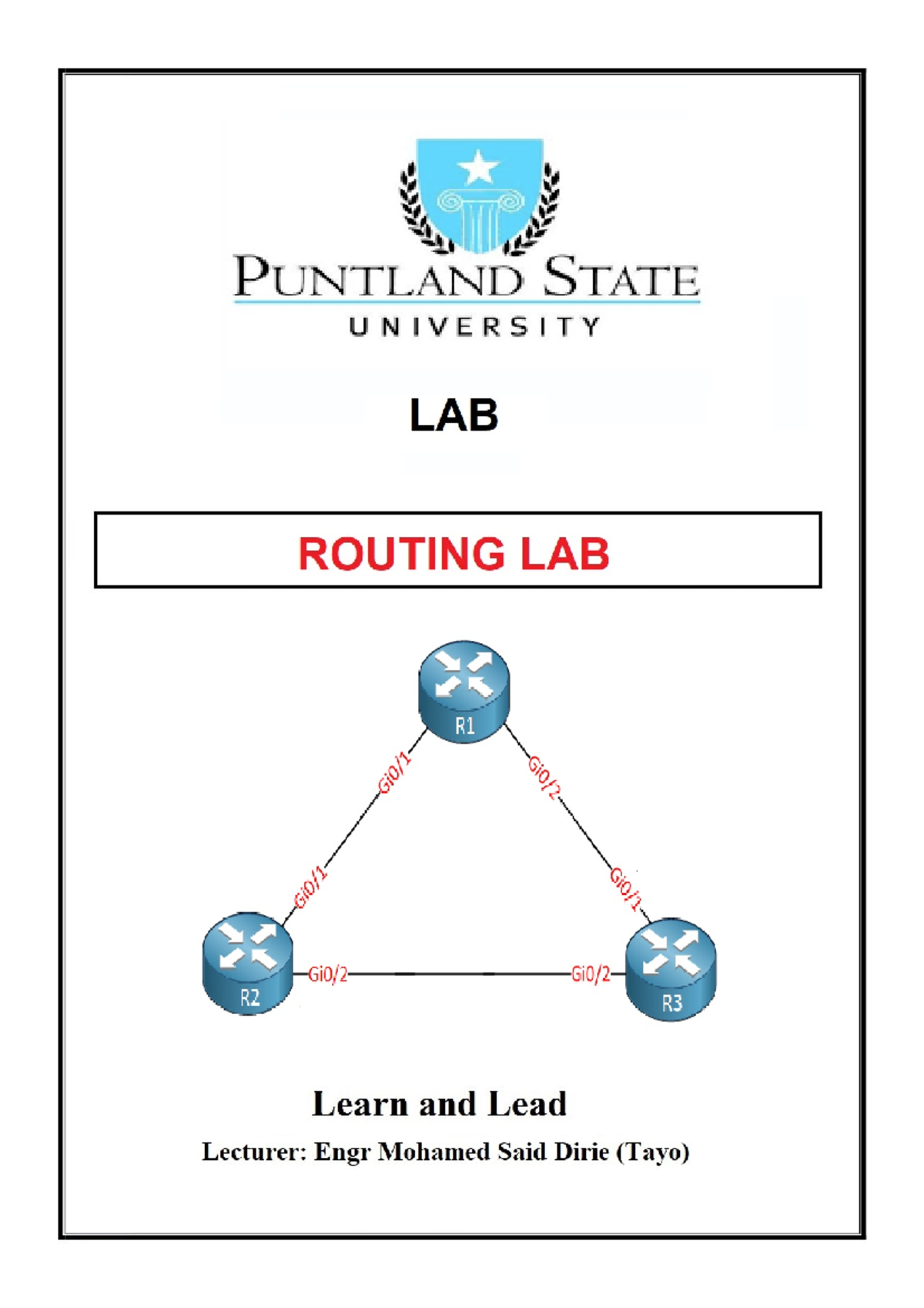 LAB For protocols - Network Communications - Studocu