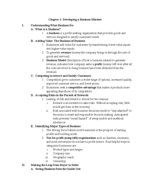 Chapter 1 psylife outline - Chapter 1: Psychology in Your Life Outline ...