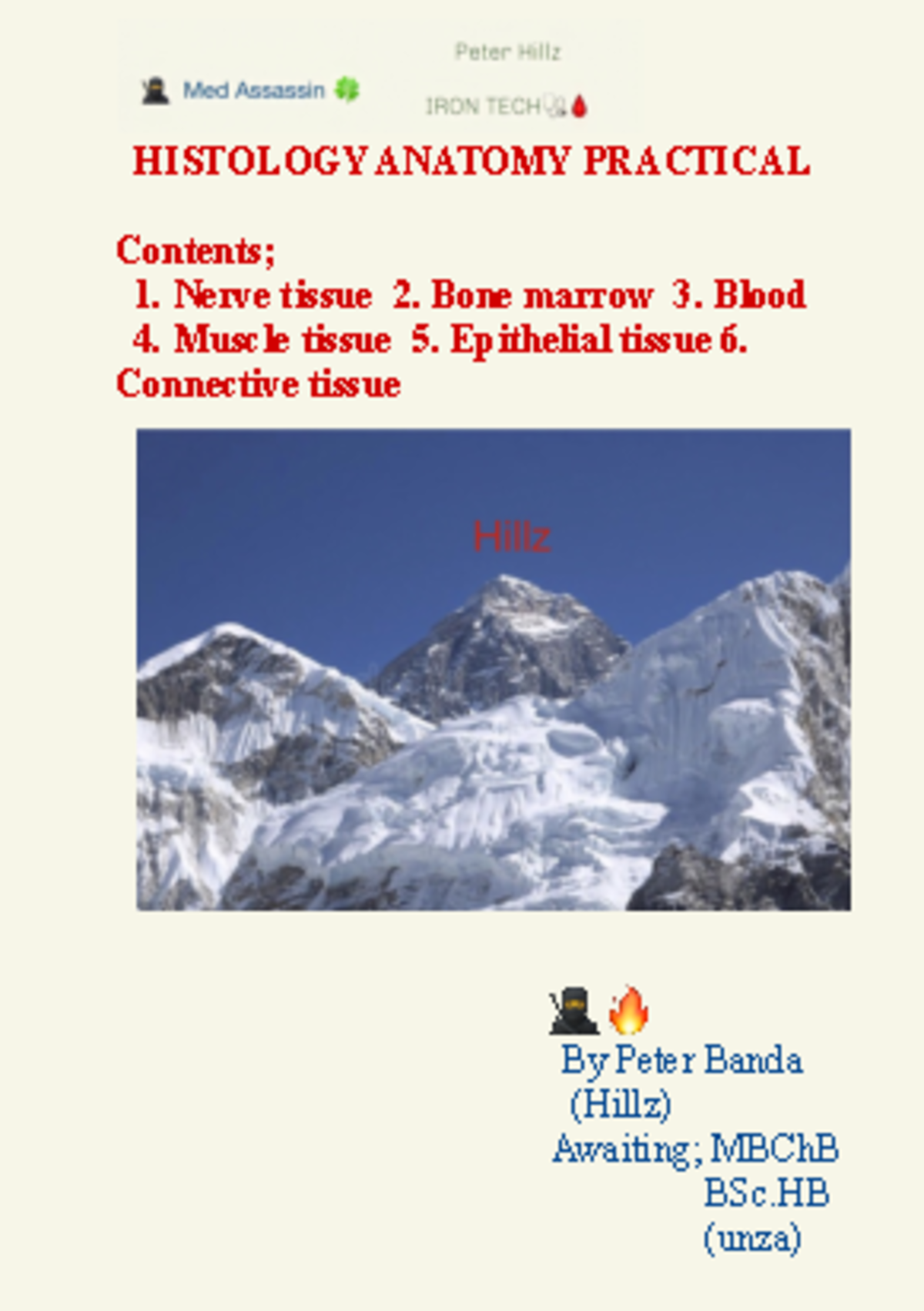 Test 2 Histology Practical (Iron Tech Academy Trial Test) - HISTOLOGY ...