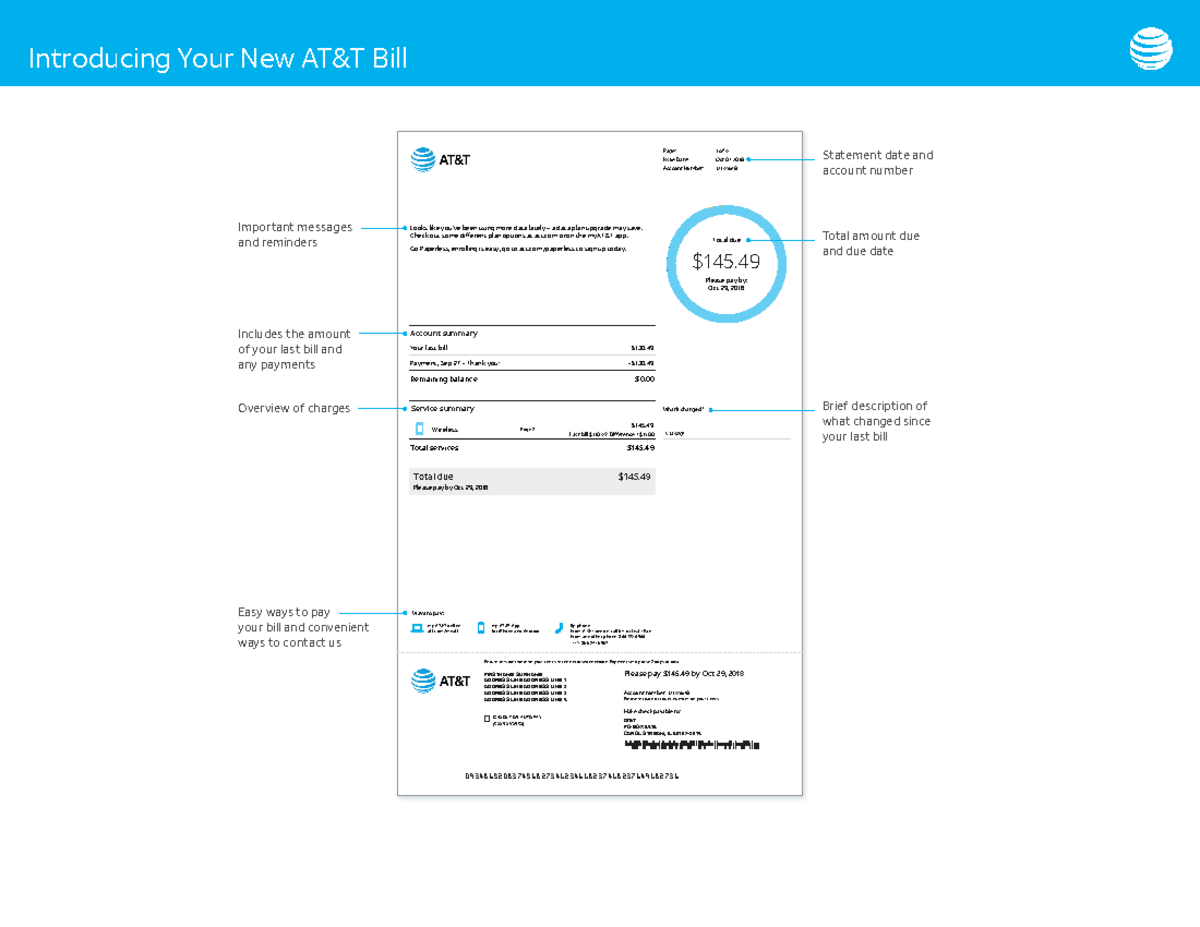 Wireless Sample Bill Guide ...