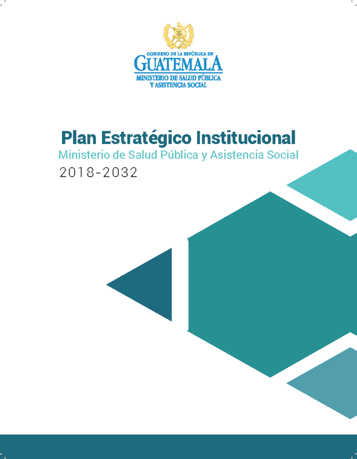 Plan Estrategico Mspasnov 2018 - 2018- Ministerio de Salud P ̇blica y Asistencia Social 2018 ...