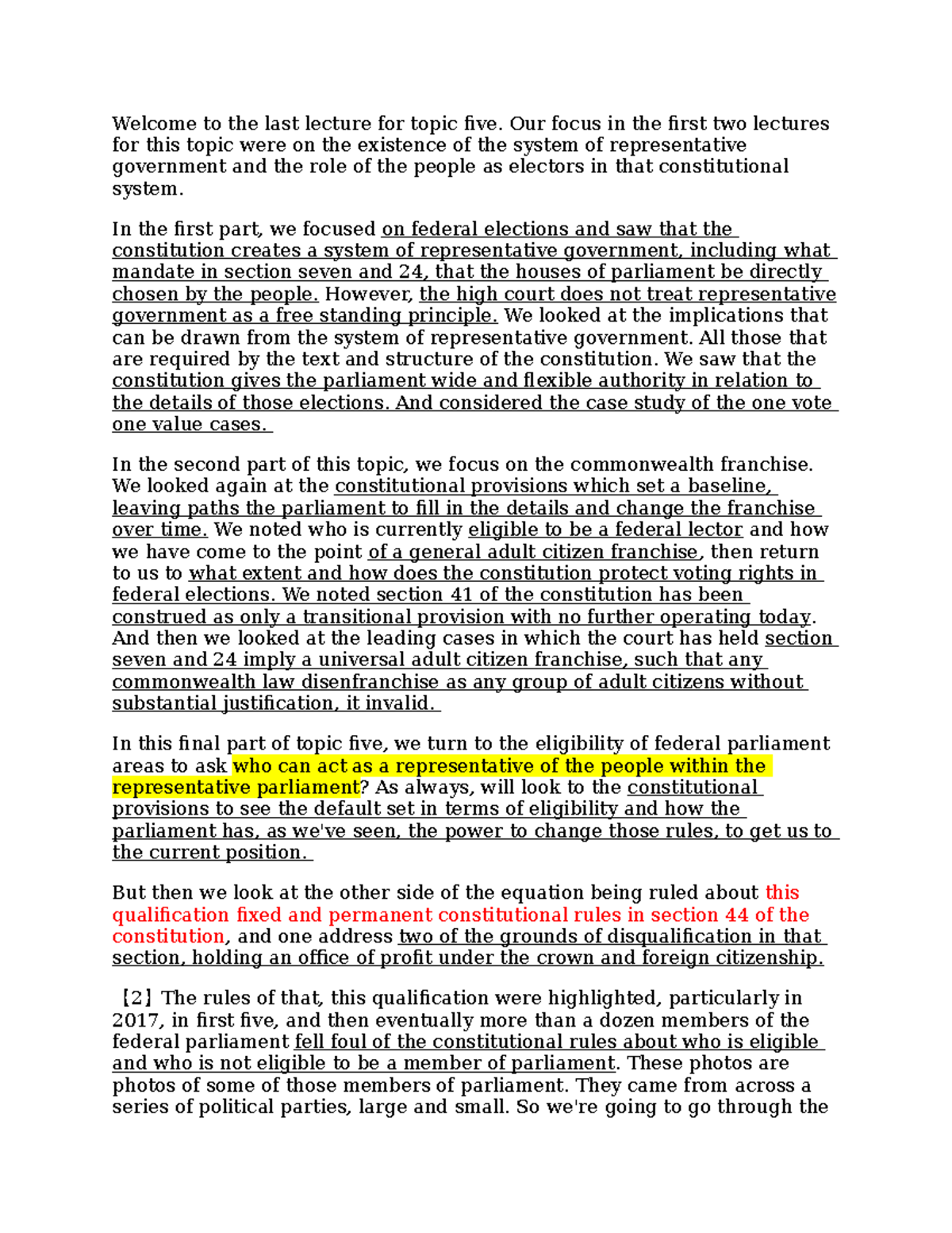 Topic 5 Part C transcripts - Welcome to the last lecture for topic ive ...