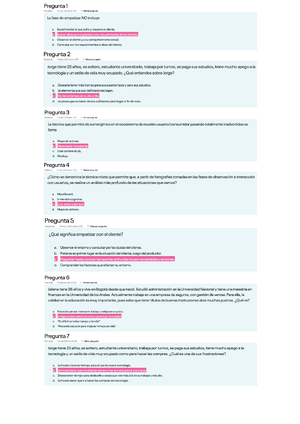 Design Thinking 4 - .... - Pregunta 1 Finalizado Puntúa 0,00 sobre 1,00 ...