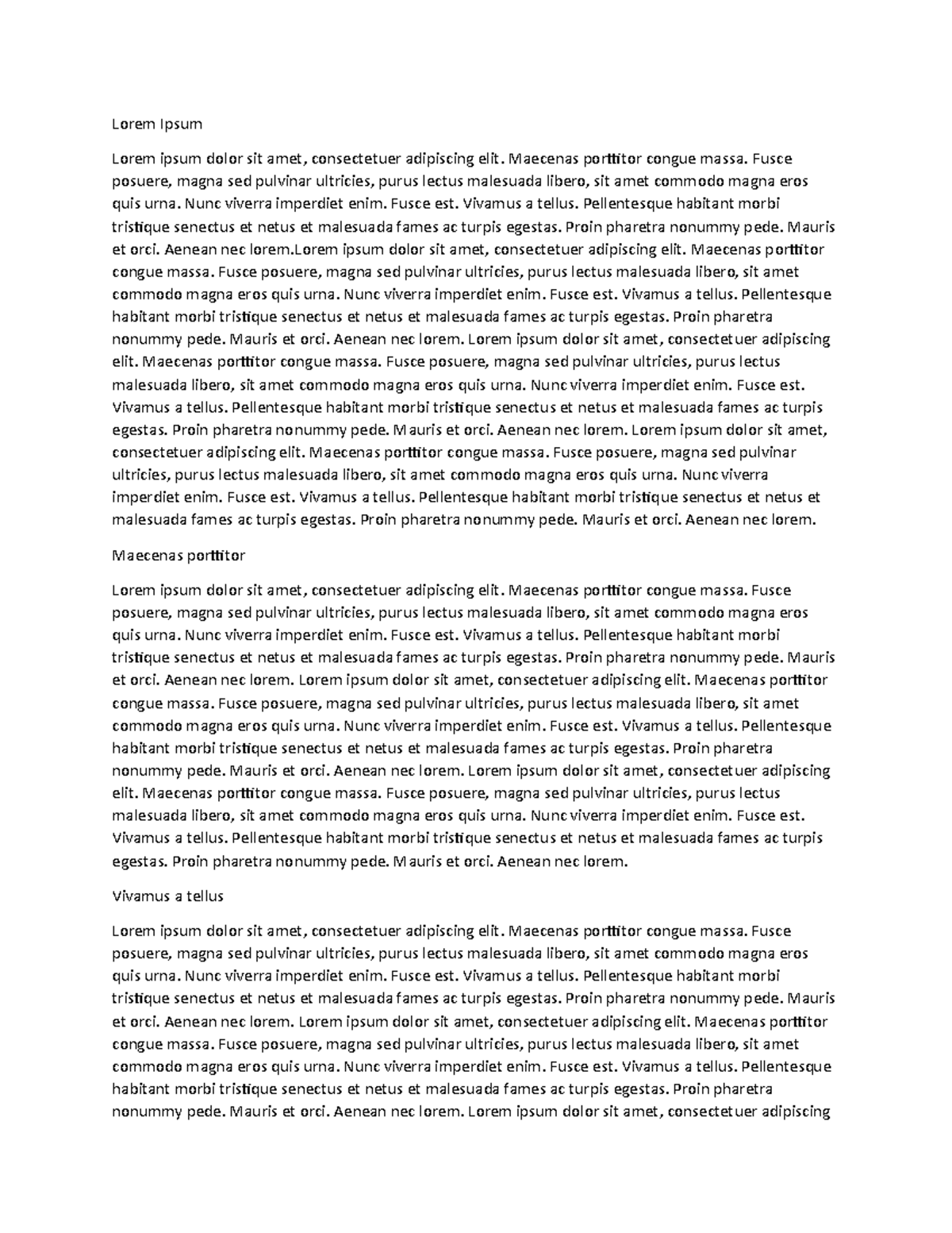 Practice Sample Doucment - Lorem Ipsum Lorem ipsum dolor sit amet ...