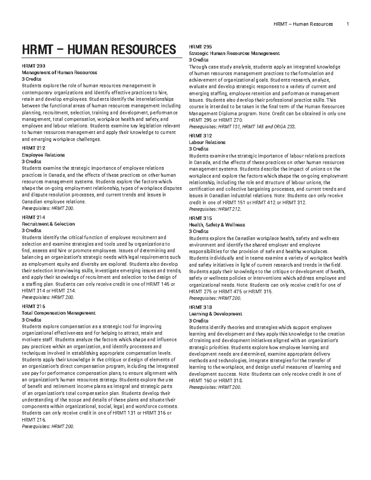 Hrmt - HRMT Project - HRMT – Human Resources 1 HRMT – HUMAN RESOURCES ...