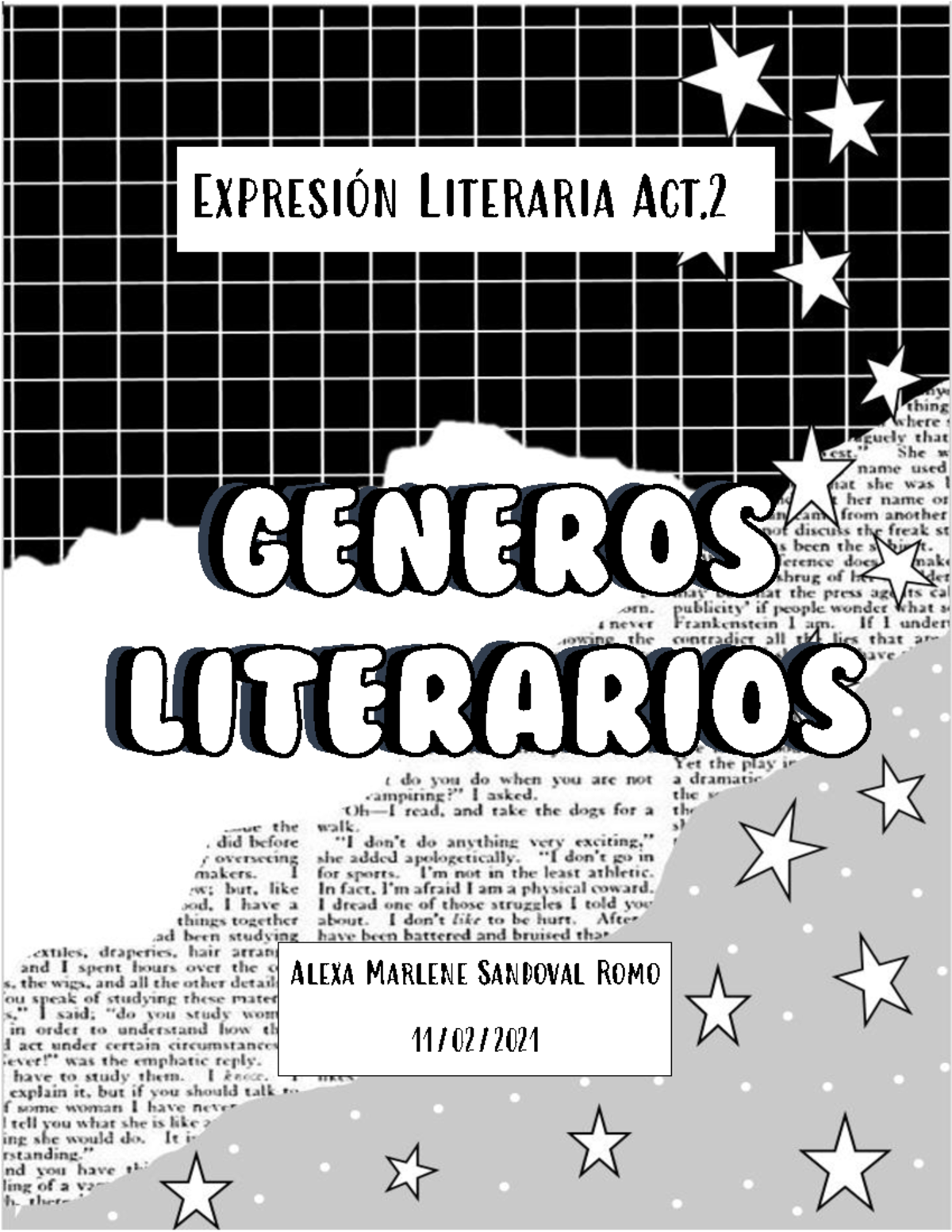 Expresión Literaria actividad 2 módulo 1 - Generos Literarios Generos ...