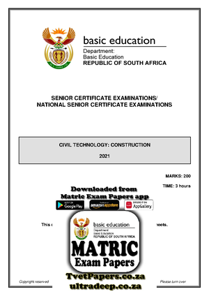 Controlled test Grade 8 - TECHNOLOGY GRADE 8 CONTROLLED TEST MID YEAR ...