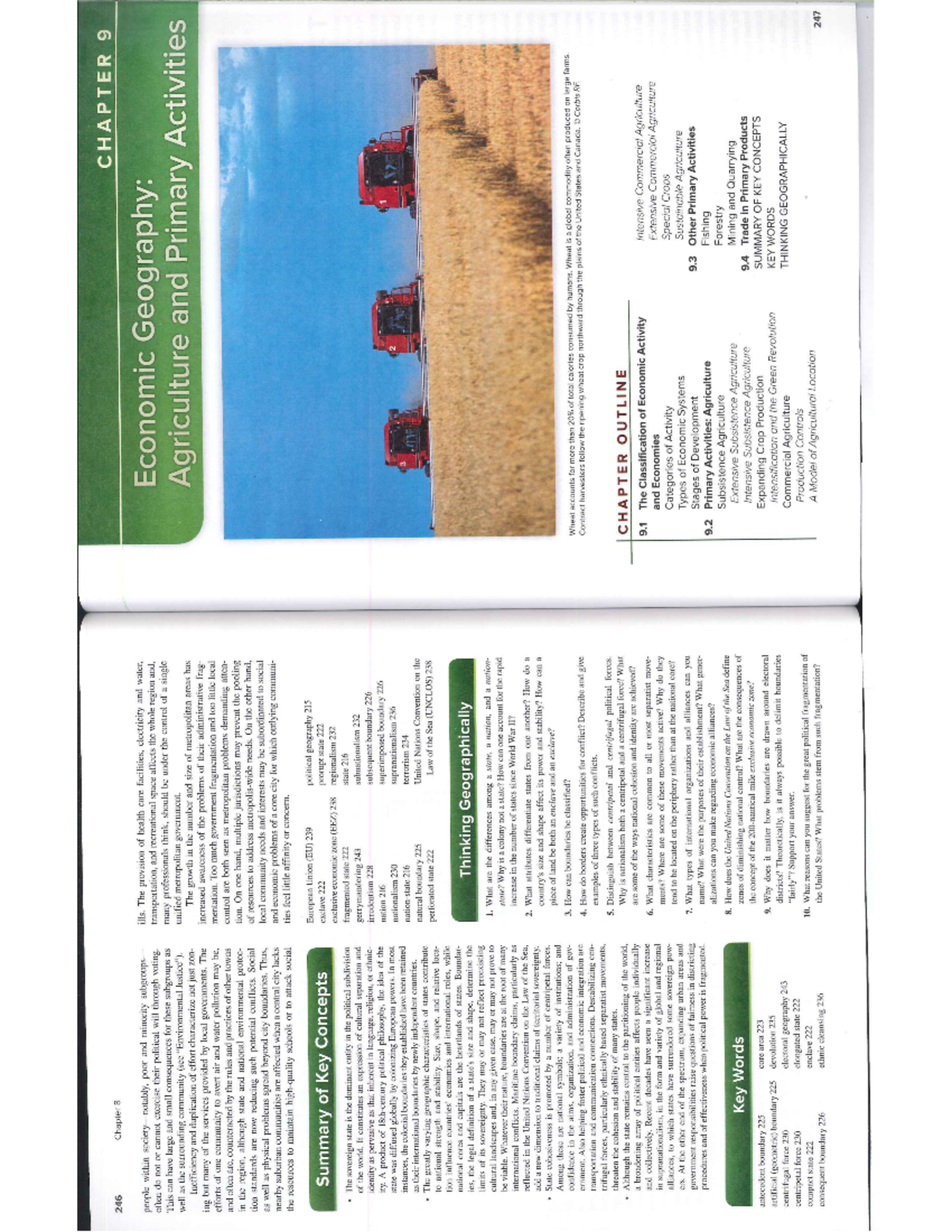 Chapter 9 Economic Geography - GEOE122 - Studocu