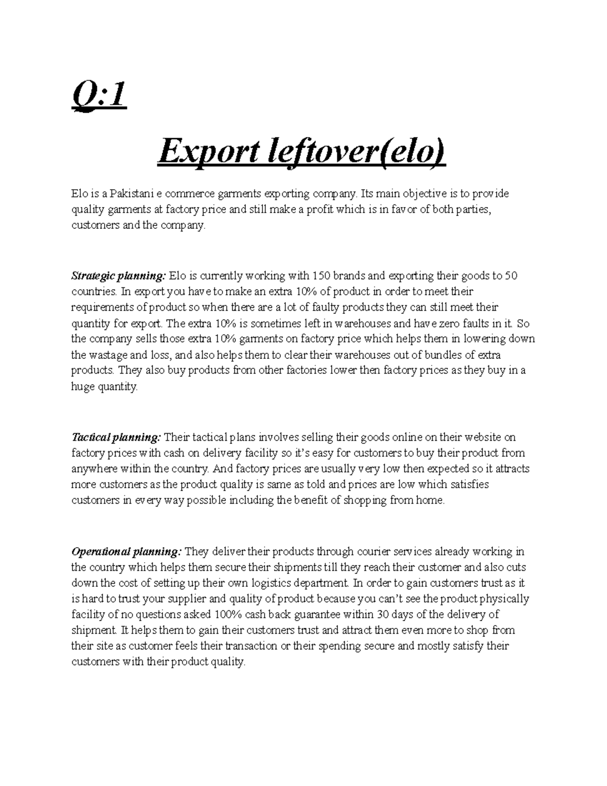 Mp Assignment Q Export Leftover elo Elo Is A Pakistani E Commerce mp-assignment-q-export-leftover-elo-elo-is-a-pakistani-e-commerce