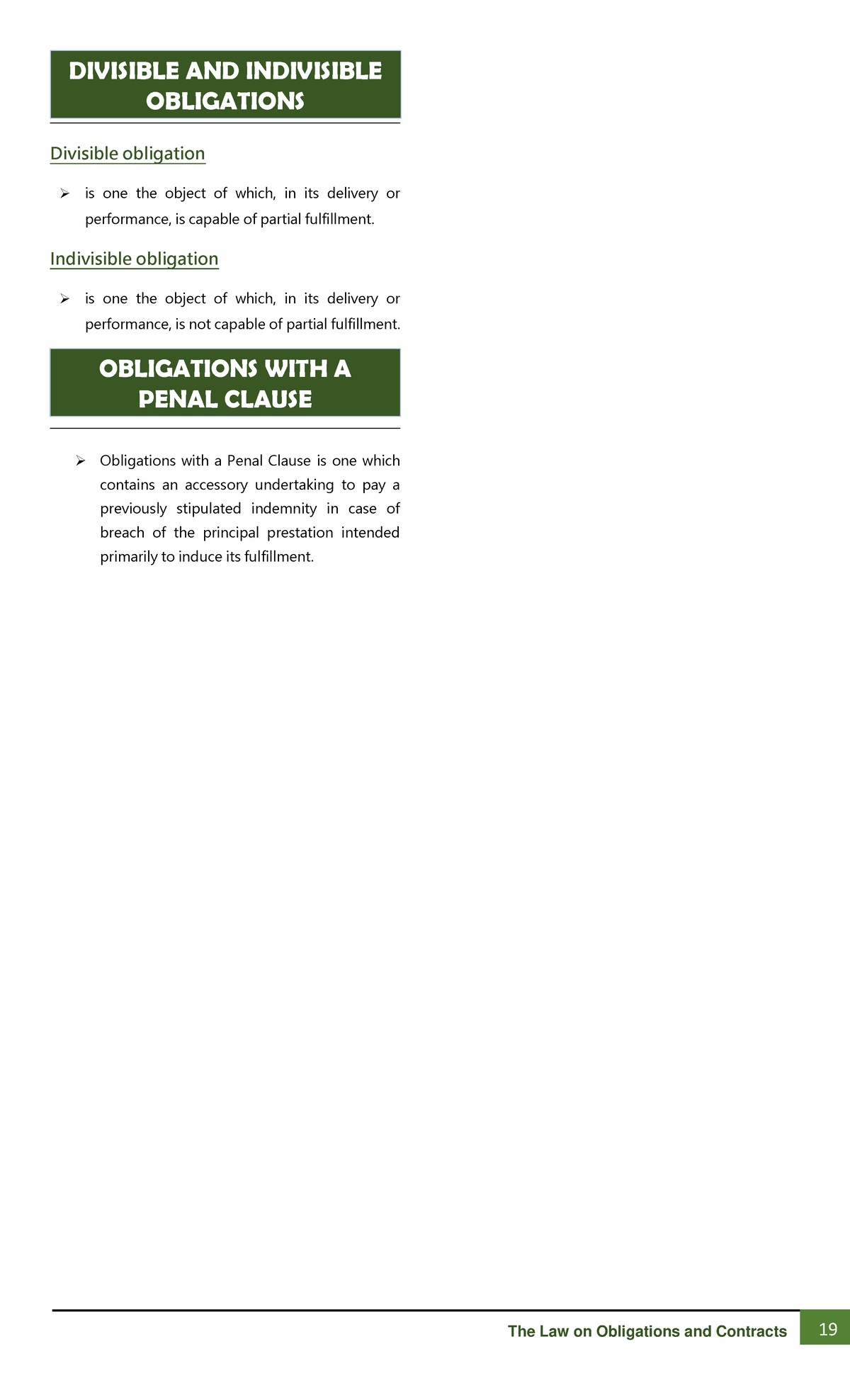 Philippine Civil Code Discussion Part 7 - The Law on Obligations and ...