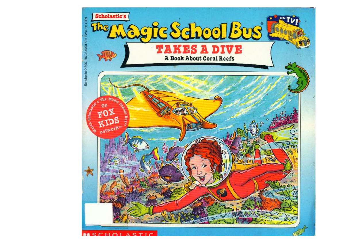 The Magic School Bus Takes A Dive A Book About Coral Reefs ( PDFDrive ...