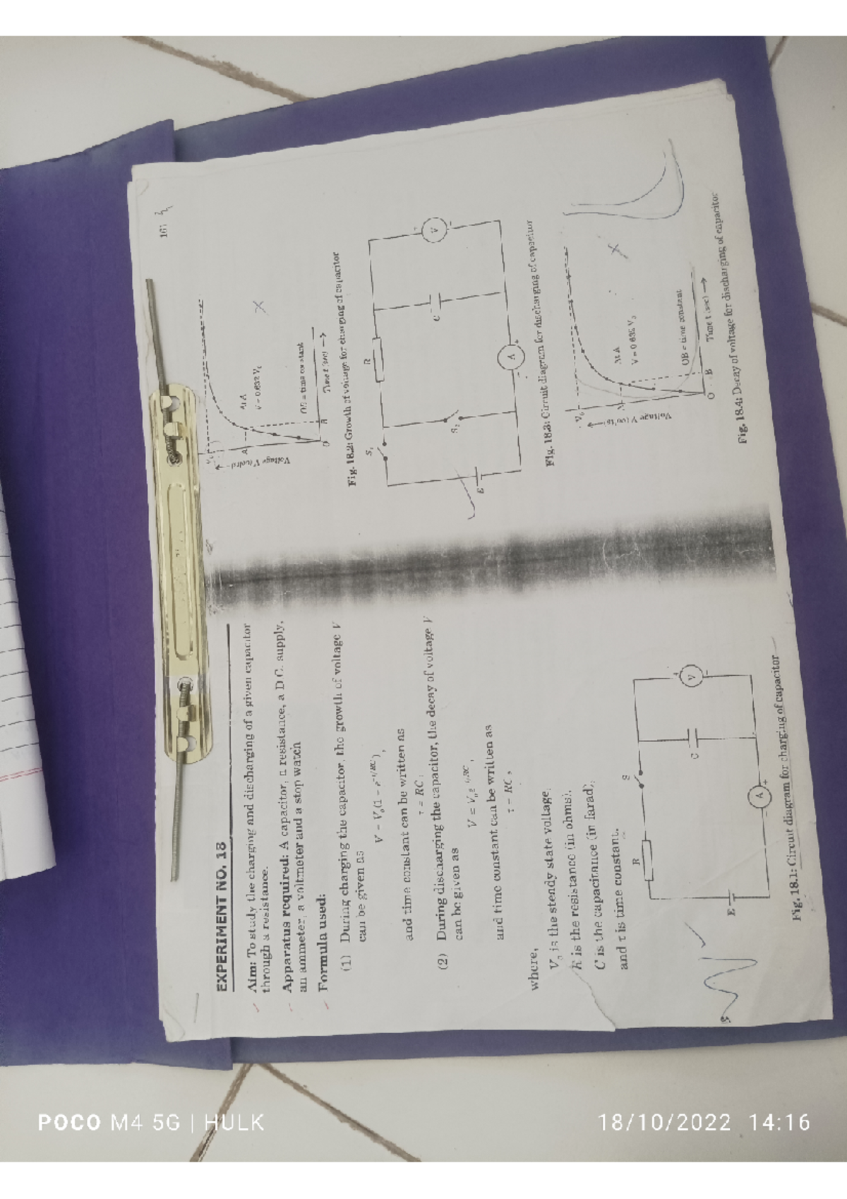 Physics lab - experiment notes - Computer science - Studocu