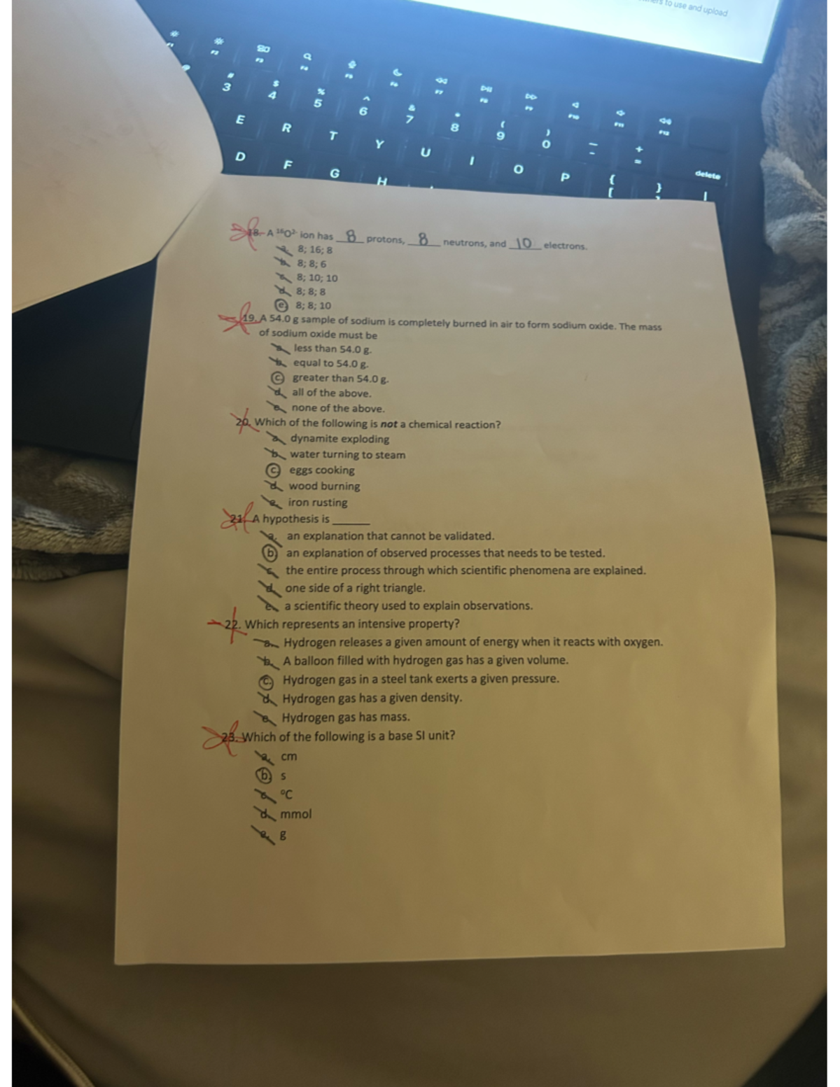 Learning Assessment 1 - CHEM 104 - Studocu