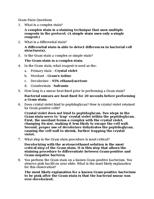 Unknown Bacteria E. coli - Unknown Report # Escherichia coli Kimberly ...