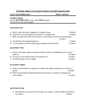 Project Identification - PROJECT IDENTIFICATION Project identification ...