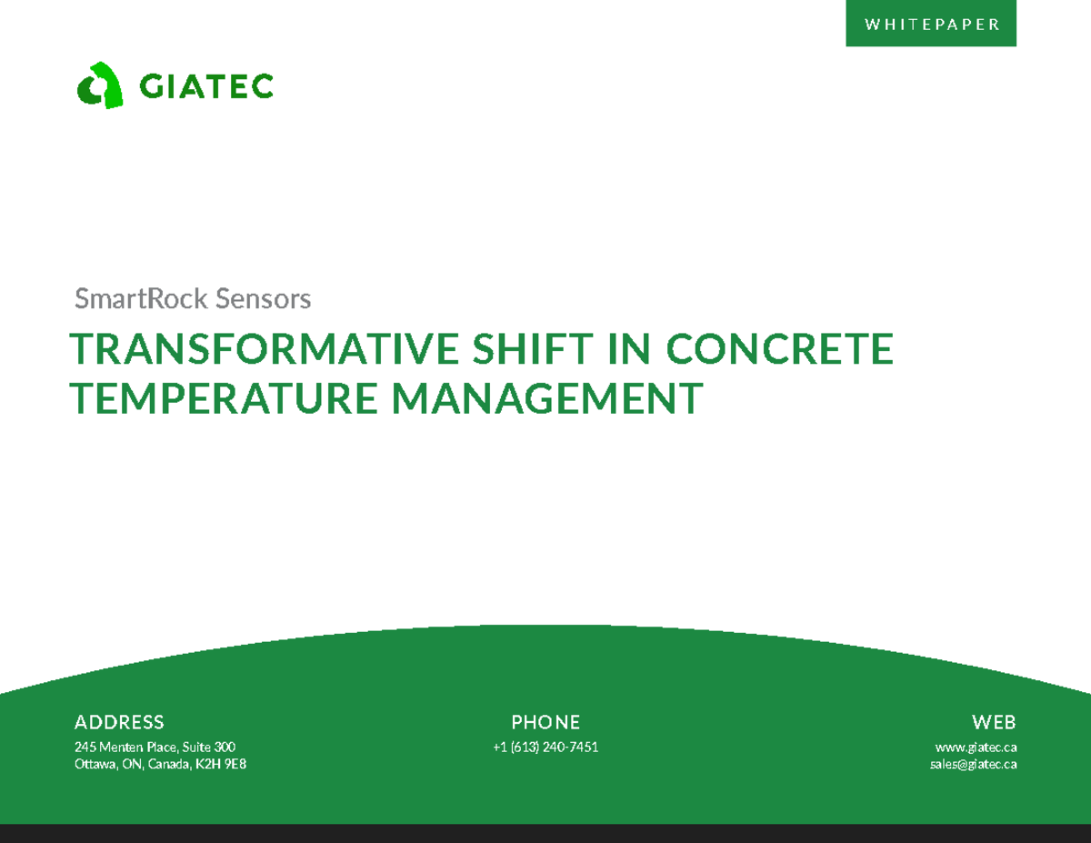 Giatec Smart Rock White Paper compressed - SmartRock Sensors ...