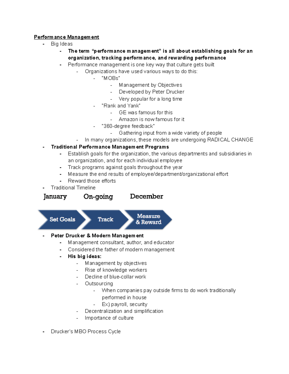 Performance Management - Studocu