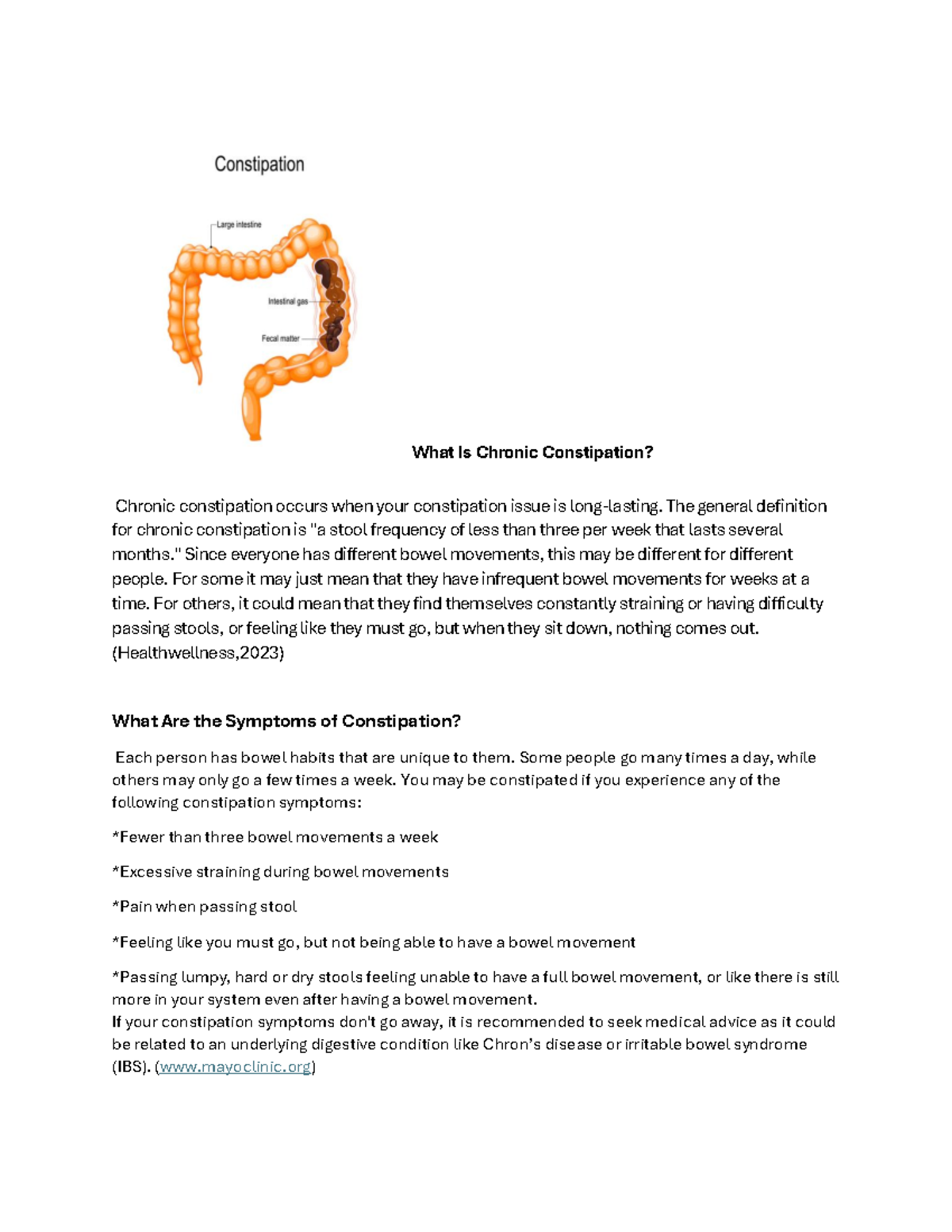 What Is Chronic Constipation - What Is Chronic Constipation? Chronic ...