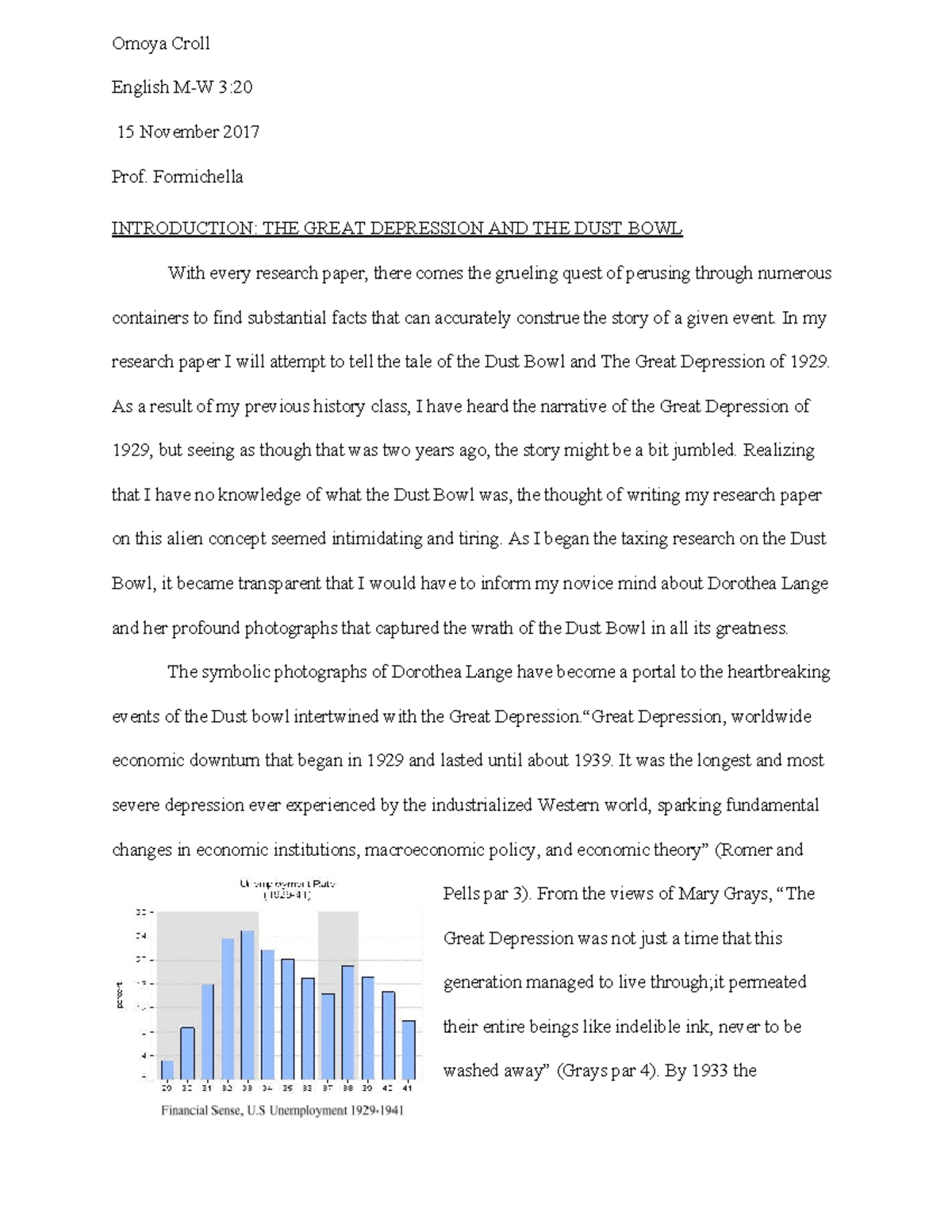 The Great Depression and Dust Bowl - English M-W 3: 15 November 2017 ...