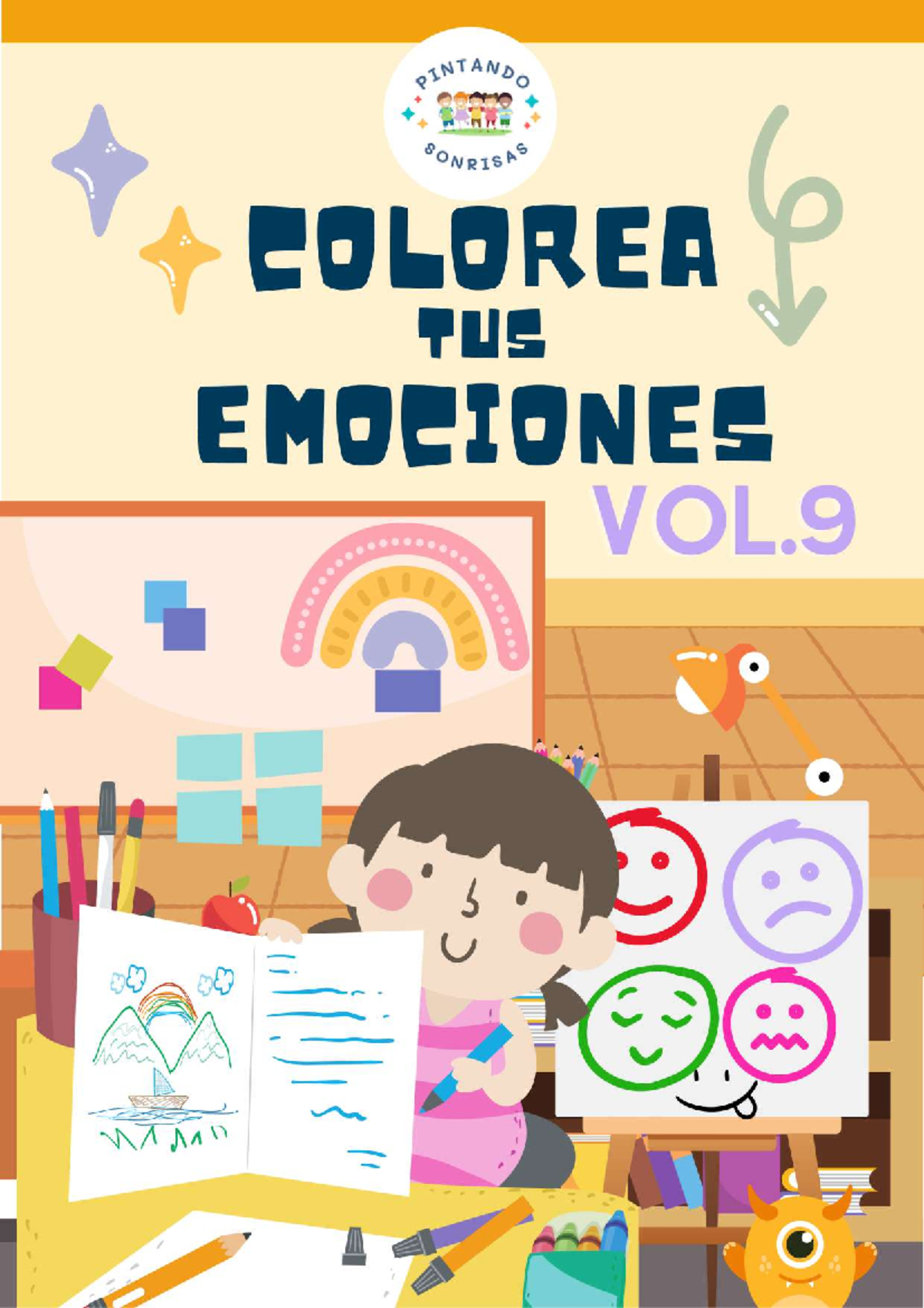 Emociones-Vol - ´PARA TRABAJAR CON NIÑOS - PINTANDO SONRISAS COLOREA ...
