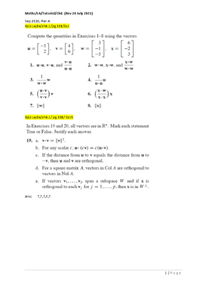 Linear Equation 1 - NIL - SC1004/CZ1104 Linear Algebra for Computing ...