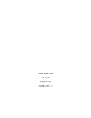 It 140 Scripting Project 6 - Asheka James-Wilson It 140 Scripting Module Six Project 12/01/ A ...
