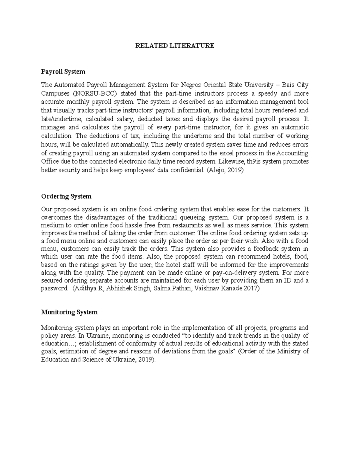 Related lit - RRL - RELATED LITERATURE Payroll System The Automated ...