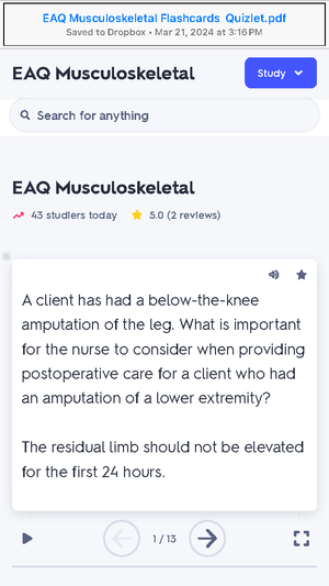 Exam 3 Study Set Flashcards Quizlet - Free trial Exam 3 Study Set 44 studiers today Leave the ...