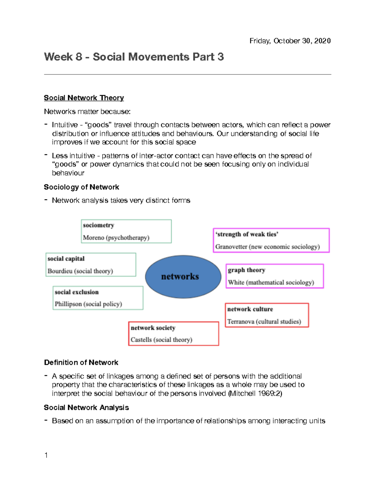 Week 8 - Social Movements Part 3 - Week 8 - Social Movements Part 3 ...
