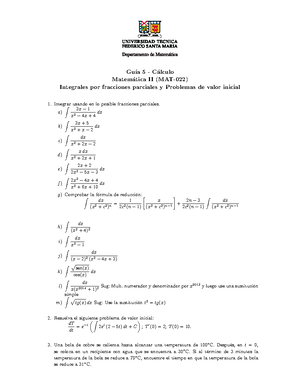 Teorema de Barrow y Teorema Fundamental del Calculo - Gu ́ıa 7 - C ...
