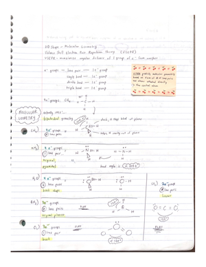 Unit 10 work book - answer key workbook - CHEM G110 - Studocu