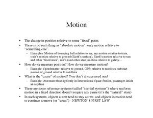 Physics Conceptual Physics Summary Units and Constants - Studocu